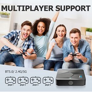 Bearway Super Console X2 Retro Video Game Consoles 100,000+ Games 60+Emulators 2 Systems in 1/Games/TV Audio 4K HD Output with 2 Controllers Multiplayer (256G)