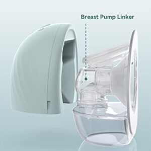 Paruu Wearable Breast Pump Linker Compatible with Paruu X2 Wearable Breastpump, Made by Paruu, Wearable Breast Pump Accesories Linker, Paruu Pump X2 Parts Replacement, 1 PCS