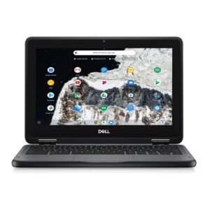 dell chromebook 11 3100 11.6" touchscreen 2 in 1 chromebook - hd - 1366 x 768 - intel celeron n4020 dual-core (2 core) - 4 gb ram - 32 gb flash memory (renewed)