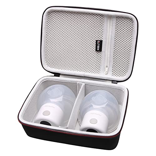 LTGEM Hard Case for 2pcs Momcozy S12 Pro / S12Pro / S9 / Momcousy Wearable Breast Pump Suitable for Storage