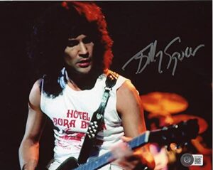 billy squier signed photo certified authentic beckett bas coa aftal