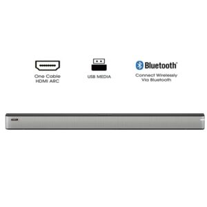 BINNIFA Sound Bar for TV,Sound Bar, Soundbar for TV, Wired&Wireless Bluetooth 5.0 Speakers for TV,HDMI/Opt/Aux/USB, 32 inch,Wall Mountable Easy Set,Surround Sound System for TV&Home Theater