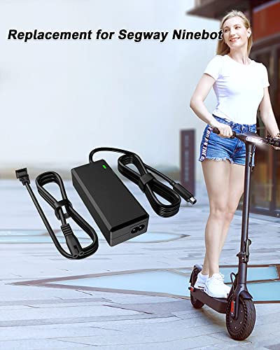 Replacement for Segway Ninebot Charger 42V 1.7A Fit for Ninebot Segway Scooter Charger ES2/ES4/E22/ES1L ES Series KickScooters