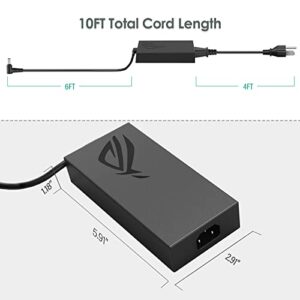 180W Zephyrus Laptop Charger for Asus Tuf Dash 15 ROG Zephyrus G14 G15 GU501GM GA502DU GA502D GA502 GA502IU Strix G531GT G531GD G731GT FX505 FX505D GA401 GA401I ADP-180TB H Laptop Power Supply