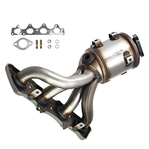 AUTOSAVER88 Manifold Catalytic Converter w/Gasket Compatible with 2012-2017 Hyundai Accent | Hyundai Veloster | Kia Soul | Kia Rio 1.6L Direct-Fit (EPA Compliant)