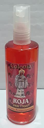 Colonia Natural Spray Perfume De La SANTA MUERTE - ROJA, Amor/Pasión, Unisex, Producto Esotérico