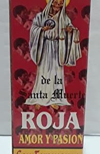 Colonia Natural Spray Perfume De La SANTA MUERTE - ROJA, Amor/Pasión, Unisex, Producto Esotérico