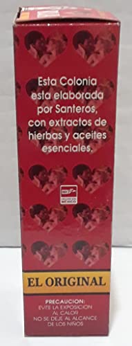 Colonia Natural Spray Perfume De La SANTA MUERTE - ROJA, Amor/Pasión, Unisex, Producto Esotérico