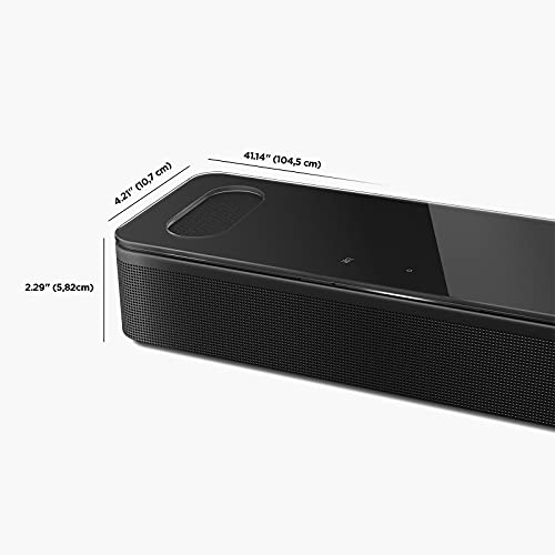 Bose Smart Soundbar 900 Dolby Atmos with Alexa Built-In, Bluetooth connectivity - Black (Renewed)