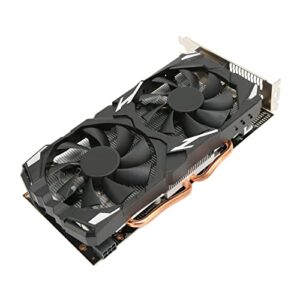 Graphics Card, RX 580 8GB GDDR5 256bit Graphics Card Support 8K 16 PCI Express 3.0, PC Gaming Graphics Card with Dual Fans