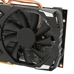 Graphics Card, RX 580 8GB GDDR5 256bit Graphics Card Support 8K 16 PCI Express 3.0, PC Gaming Graphics Card with Dual Fans