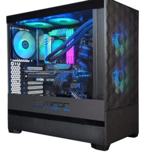 Pop Air Gaming Desktop (Intel i9-13900K 24-Core 5.8GHz Turbo, RTX 4090, 64GB DDR5 RAM, 2TB NVMe SSD, Win 11H) Gamer Computer PC