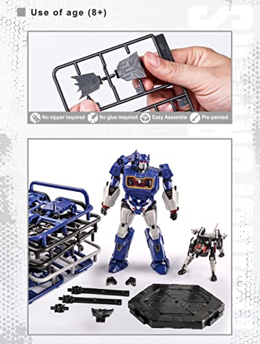 Transformers Soundwave Ravage Figure Model Kit – Cybertron Easy to Assemble 3D Articulated Action Pre Painted Collectible Series Toys Hobby 08112