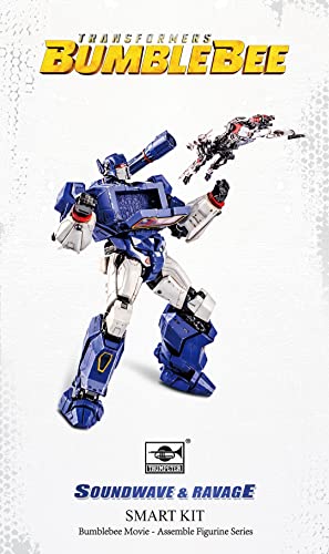 Transformers Soundwave Ravage Figure Model Kit – Cybertron Easy to Assemble 3D Articulated Action Pre Painted Collectible Series Toys Hobby 08112