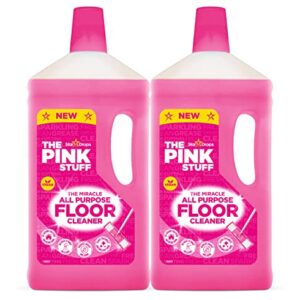 Stardrops - The Pink Stuff - The Miracle All Purpose Floor Cleaner - Pack of 2, 67.6 Fl Oz (82375)