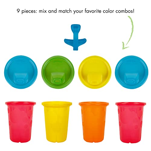 The First Years Take & Toss Spill-Proof Sippy Cups, 10 Ounce, 4 Count