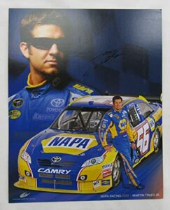 martin truex jr signed auto autograph 8x10 photo ix - autographed nascar photos