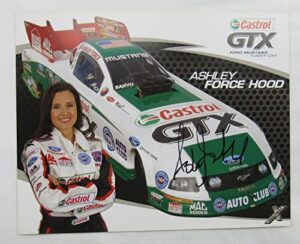 ashley force signed auto autograph 8x10 photo iii - autographed nascar photos