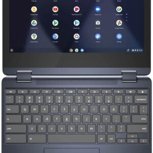 2022 Lenovo Flex 3 Touchscreen Chromebook, 2-in-1 11.6" HD for Business and Student Laptop, MT8183 CPU, 4GB LPDDR3, 64GB eMMC, Webcam, Blue, Chrome OS (Renewed)