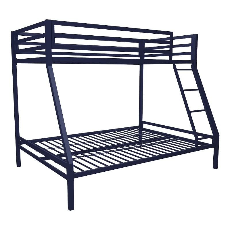 DHP Mainstays Premium Twin Over Full Metal Bunk Bed in Blue