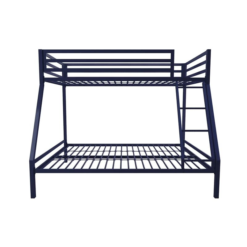 DHP Mainstays Premium Twin Over Full Metal Bunk Bed in Blue