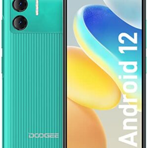 DOOGEE Android Phone 2023, X98 PRO 9GB+64GB Android 12 Cell Phones, Helio G25 Octa Core, Dual 4G Phones Unlocked, 6.5" FHD+ Display Smartphone, 4200mAh, Face ID, T-Mobile, US Version