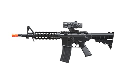 D99 LPEG Full-Auto M4 RIS AEG Airsoft Rifle w/Scope, Battery and Charger Included