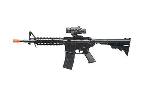 D99 LPEG Full-Auto M4 RIS AEG Airsoft Rifle w/Scope, Battery and Charger Included