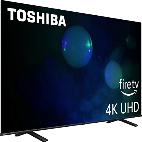 Toshiba All-New 50-inch Class C350 Series LED 4K UHD Smart Fire TV (50C350LU, 2023 Model)