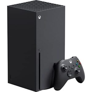 microsoft xbox series x 1tb ssd gaming console - 8x cores zen 2 cpu, 12 tflops rdna 2 gpu, 16gb ddr6. ram, up to 120 fps, 8k hdr, 4k uhd^ blu-ray