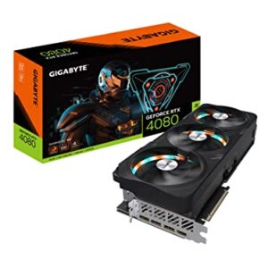 Gigabyte GeForce RTX 4080 Gaming OC 16G Graphics Card, 3X WINDFORCE Fans, 16GB 256-bit GDDR6X, GV-N4080GAMING OC-16GD Video Card