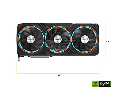 Gigabyte GeForce RTX 4080 Gaming OC 16G Graphics Card, 3X WINDFORCE Fans, 16GB 256-bit GDDR6X, GV-N4080GAMING OC-16GD Video Card