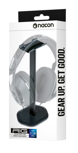 RIG Universal Gaming Headset and Headphone Stand - Featuring A Sturdy Metal Design and Rubber Base, Ideal for Your Gaming Setup