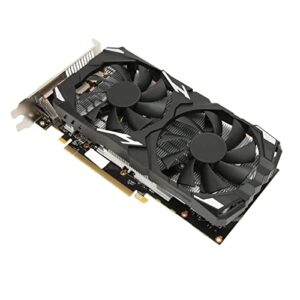 AMD Radeon RX 580 8GB GDDR5 256bit Gaming Graphics Card 8K 7000MHz 16 PCI Express 3.0 Video Card with Dual Cooling Fans, DP/HDML/DVI (2048SP Versions)