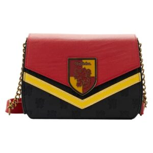 loungefly harry potter gryffindor chain strap crossbody bag