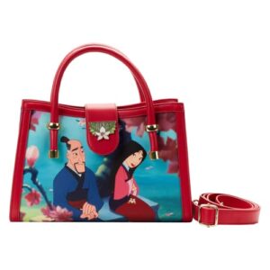 disney: mulan princess scene crossbody bag