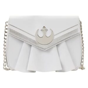 loungefly star wars sac à dos princess leia white cosplay chain strap