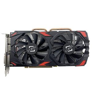 51RISC Radeon RX 580 8GB Graphics Card, GDDR5 256bit 2048SP VR Ready DisplayPort HDMI DVI-D Video Card for Gaming (RX 580 8GB)