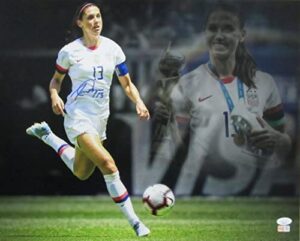 alex morgan us women's soccer signed/autographed 16x20 photo jsa - autographed soccer photos