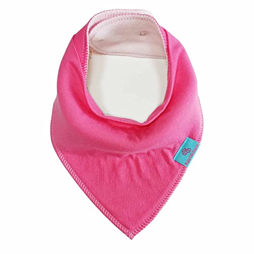 Happy Kids Daycare Baby bib 100% organic cotton 10 bibs pack , bandana, drooling bib for teething, absorbent, soft, sensitive skin (My sunshine)