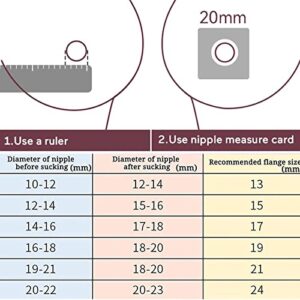 Flange Inserts Compatible with Momcozy S12Pro S9Pro / Medela/Willow Wearable Breast Pump,Suitable Spectra S1/S2, Reduce 24mm Shield/Flange Nipple Tunnel Down to 19/21mm, 4pcs