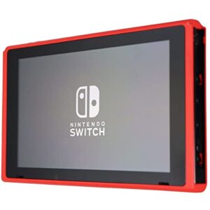 nintendo switch (newest model, hac-001(-01) - mario red & blue/console only