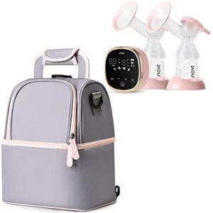 ncvi breastmilk cooler bag and double electric breast pump