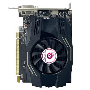 GPVHOSO GeForce GT 1030 4GB GDDR4 Video Graphics Card GPU Single Fan Cooling SystemHDMI/DVI-D, DirectX 12, GPU Boost 3.0, Computer Gaming Video Card, Desktop GPU, Support 4K,SingleFan Cooling System