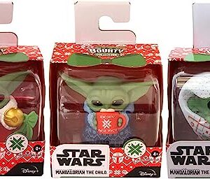 Star Wars The Mandalorian - The Bounty Collection 2.5" 6cm The Child Figure - The Child Drinking Cup, The Child Swaddling & The Child Offering Bell - Set of All 3