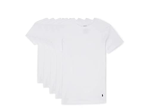 POLO RALPH LAUREN P5 Cotton Classic Crews 5 White/Cruise Navy MD