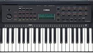 YAMAHA, 61-Key PSR-E273 Portable Keyboard with PA130 Power Adapter, Black