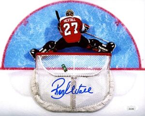 ron hextall washington capitals signed/autographed 8x10 photo jsa 154151 - autographed nhl photos