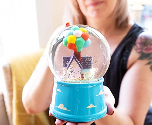 Disney and Pixar UP House Light-Up Snow Globe | 6 Inches Tall