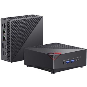 [dual lan] mini pc, amd ryzen 7 5800u 16gb dual channel ddr4 512gb nvme ssd, mini computers windows 11 pro, wifi6 bluetooth 4k triple display mini desktop computers gaming pc, 8c/16t up to 4.4ghz